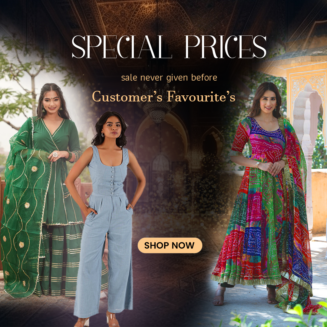 Women’s Premium Ethnic Wear Online Brand Sajilo